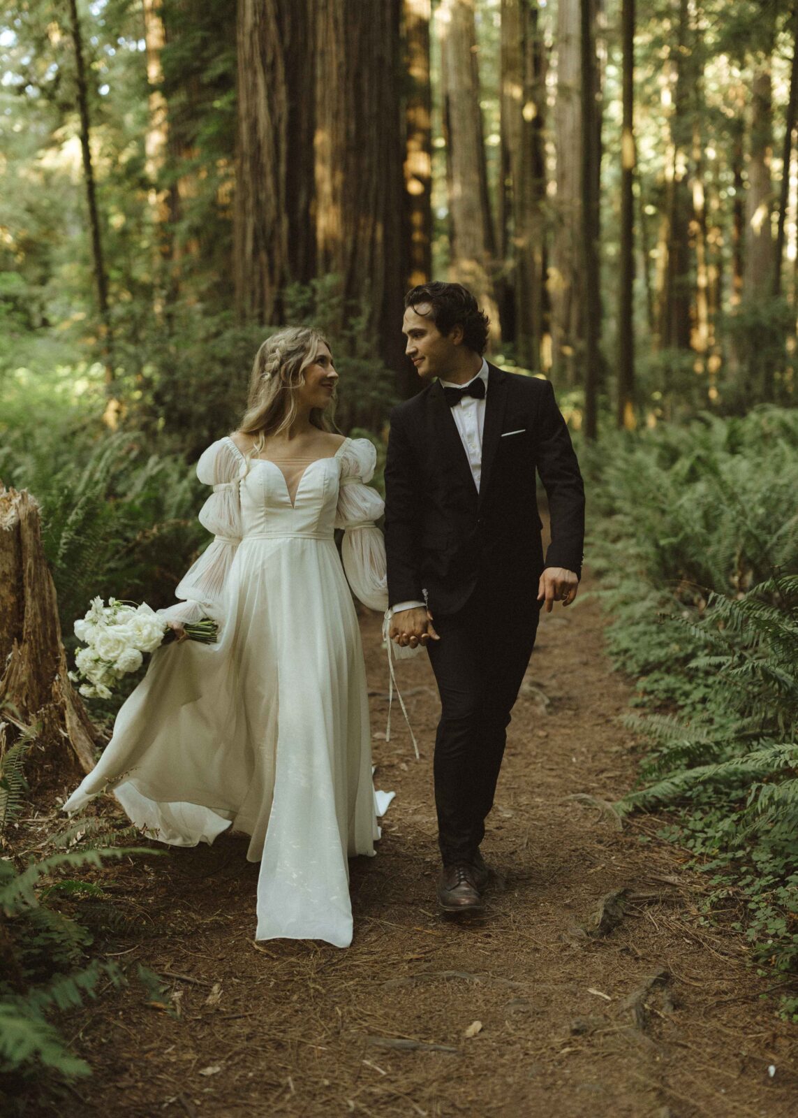 Luxury Redwoods California Elopement | Seth & Anna - meganschukei.com